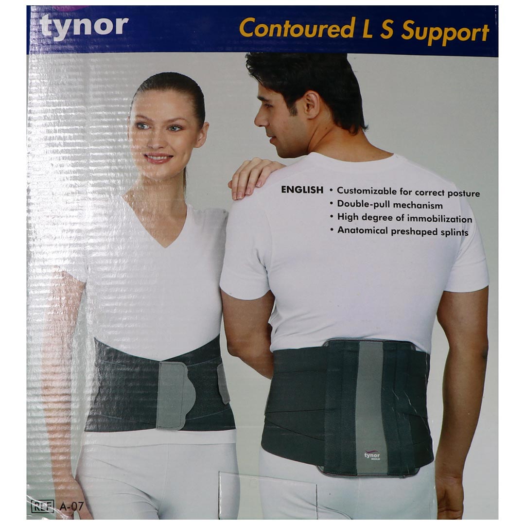 مشخصات، قیمت و خرید کمربند طبی سخت بلند مدل آ-07 سایز 3 ایکس لارج تاینور