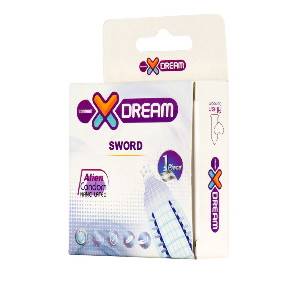 مشخصات، قیمت و خرید کاندوم فضایی شمشیری ایکس دریم